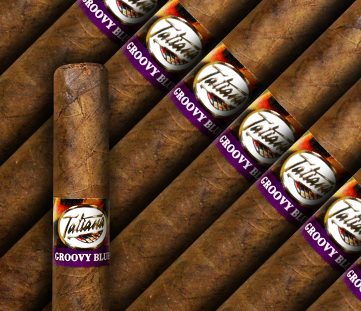 Single Tatiana Groovy Blue Robusto 5x50 – cigar-cultural-club